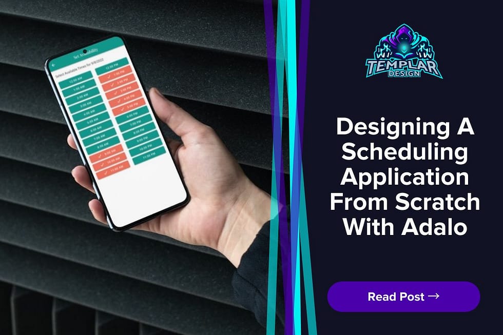 Designing A Scheduling Application From Scratch With Adalo